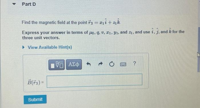 Solved A particle with positive charge q is moving with | Chegg.com