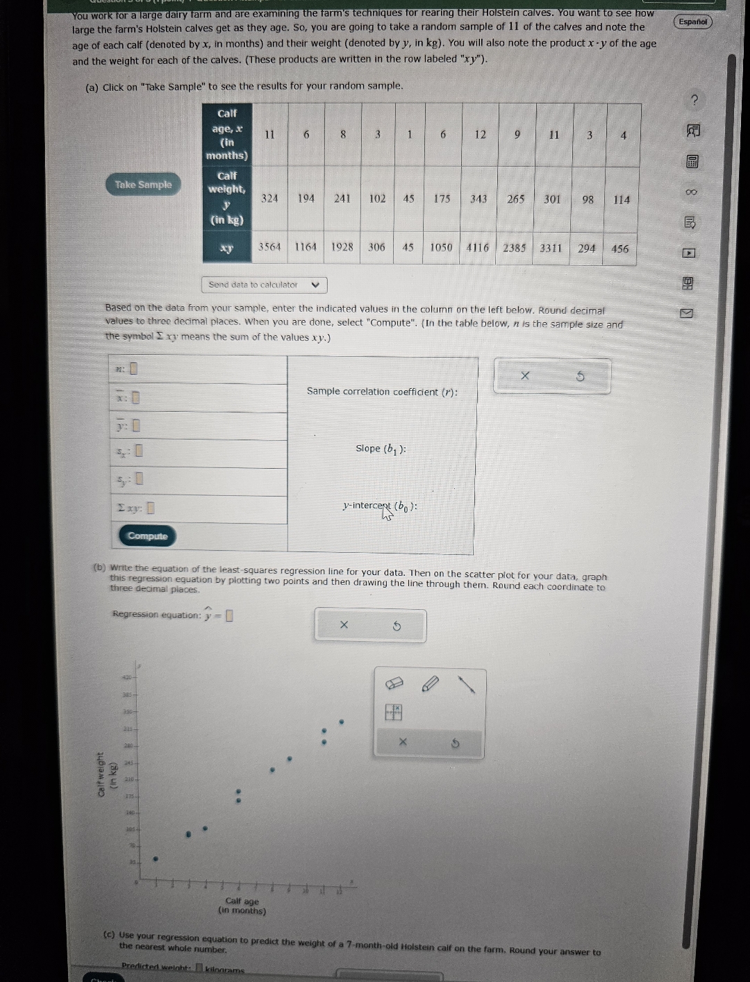 Solved You work for a large dairy farm and are examining the | Chegg.com