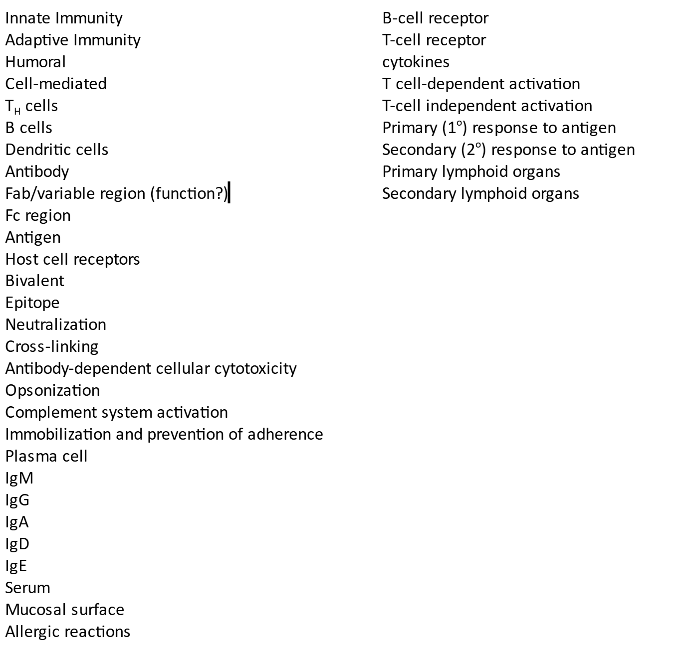 Solved Create a concept map of Adaptive Immunity | Chegg.com