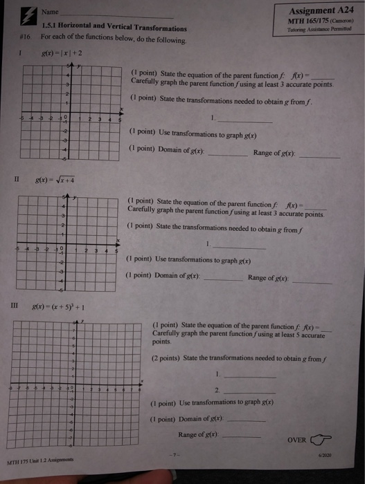 Solved 1.4.2 Graph piecewise functions #13. (7 points) Graph | Chegg.com