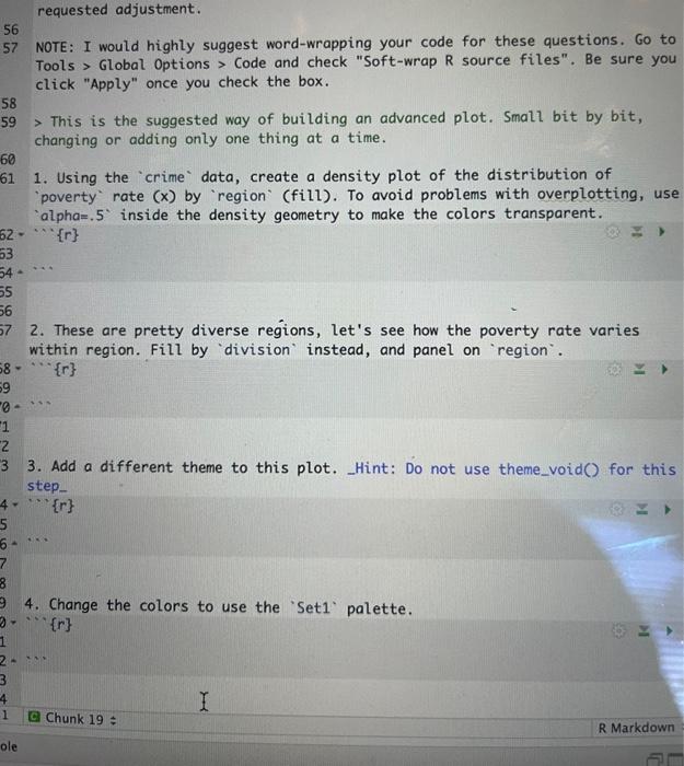 Solved section. Be sure that you continue to build off your | Chegg.com