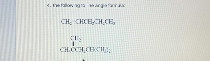 Solved 4. the following to line angle formula: | Chegg.com