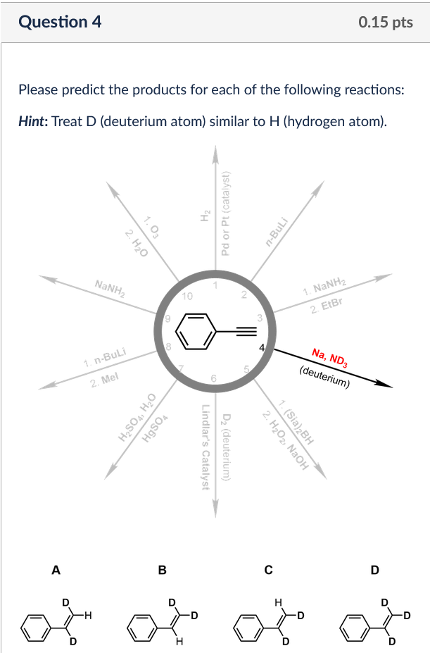 Solved Please predict the products for each of the following | Chegg.com