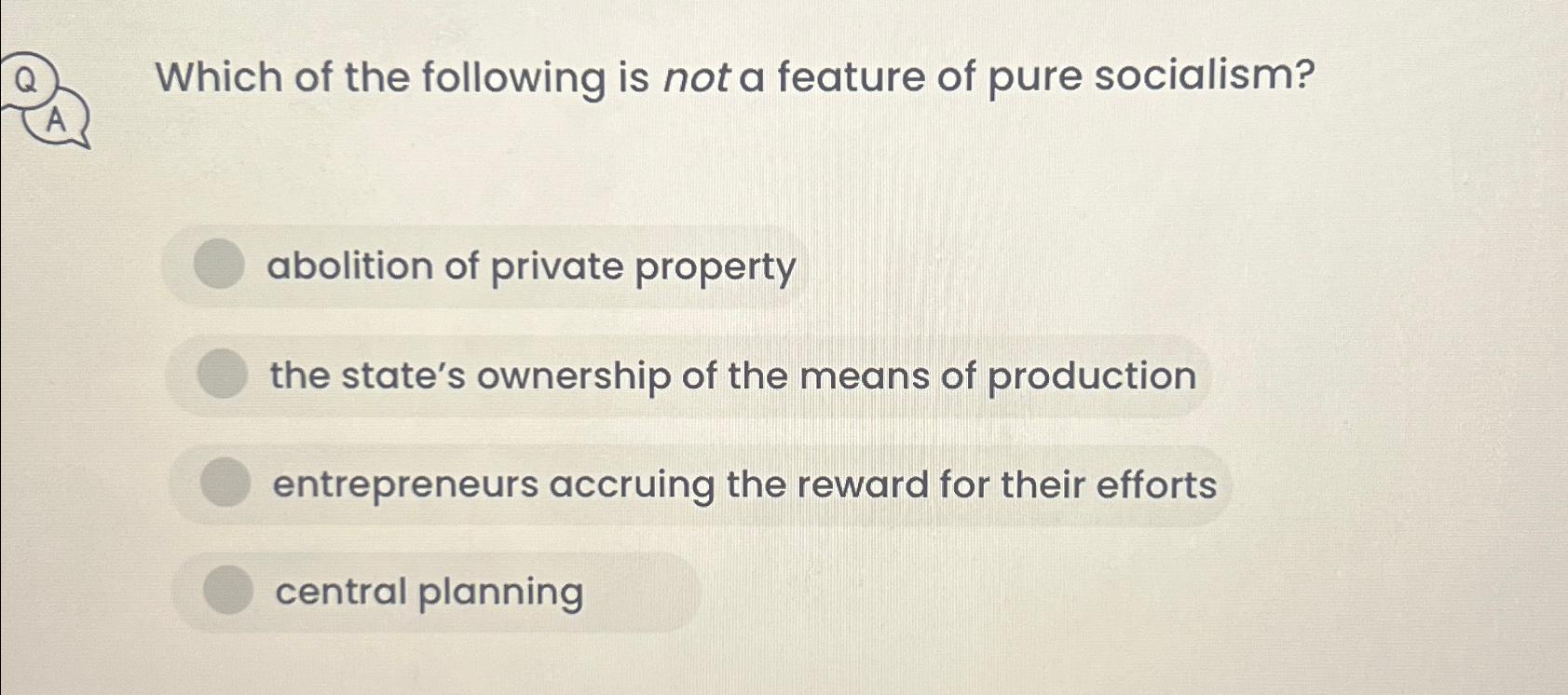 Solved Q Which of the following is not a feature of pure | Chegg.com