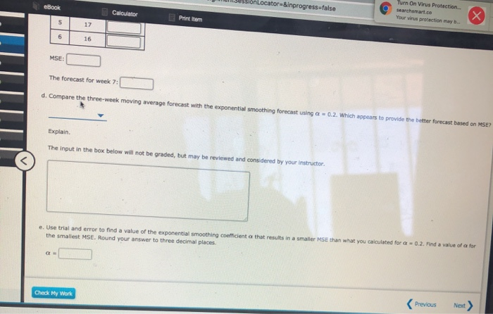 Solved Problem 15-05 (Algorithmic) Consider the following | Chegg.com