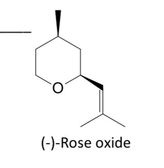 Solved (-)-Rose oxide | Chegg.com
