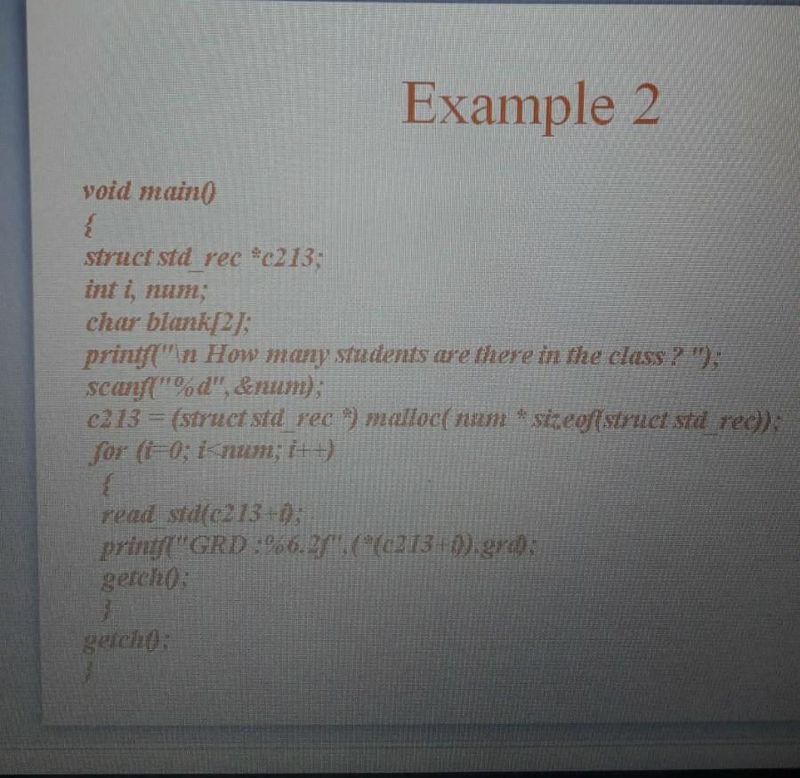 Solved must be dynamic array and c language with pointer | Chegg.com