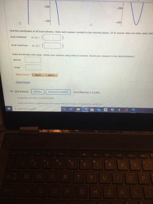 Solved Graph the polynomial in the given viewing rectangle. | Chegg.com