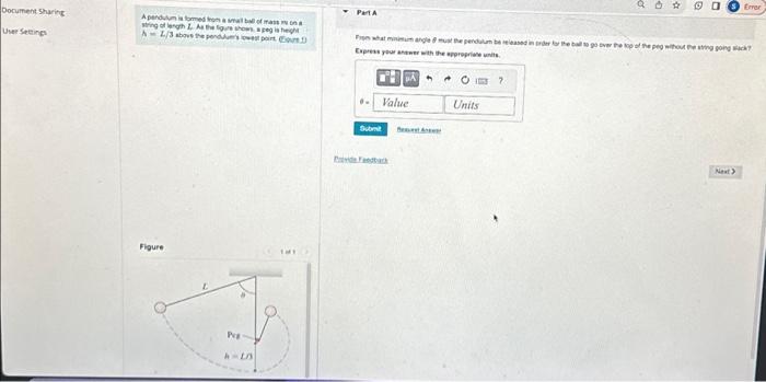 Solved Document sharing Uner Seteing: - para | Chegg.com