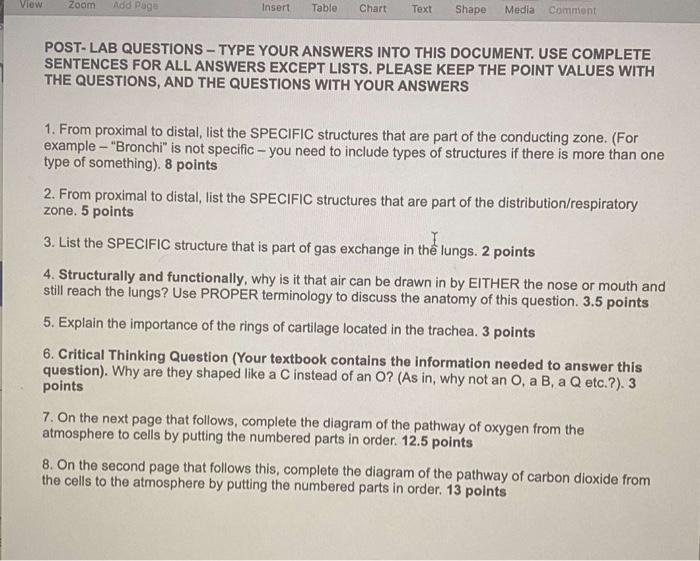 Solved View Zoom Add page Insert Table Chart Text Shape | Chegg.com