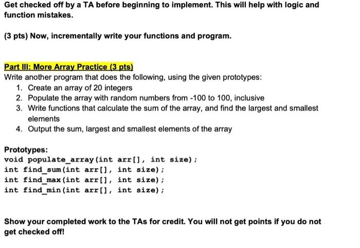 Solved Part II: Implement References using Functions (5 pts) | Chegg.com Solved Part II: Implement References using Functions (5 pts) | Chegg.com