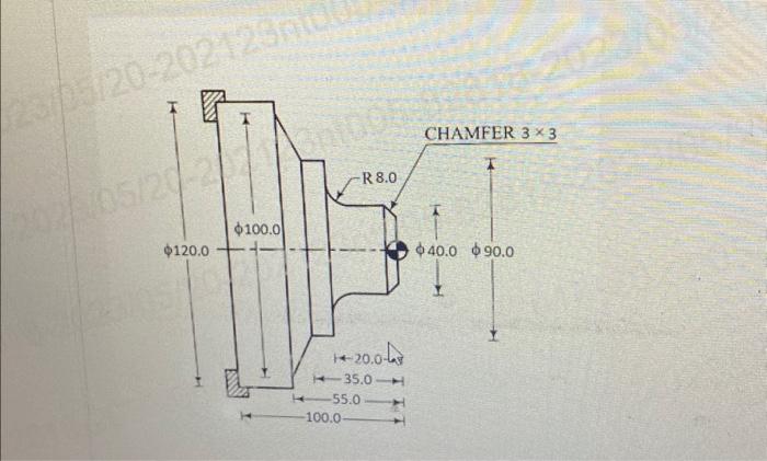 Solved 8 2023 20 2021 Write The Complete Manual Part Program 