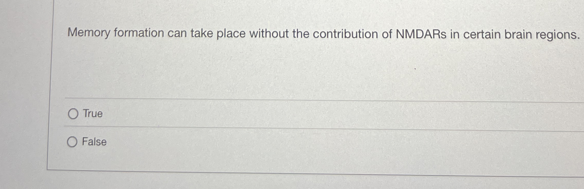 Solved Memory formation can take place without the | Chegg.com