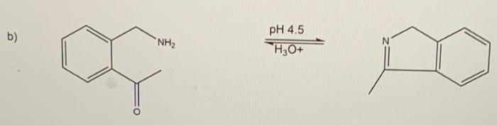 Solved b) NH2 pH 4.5 "H3O+ | Chegg.com