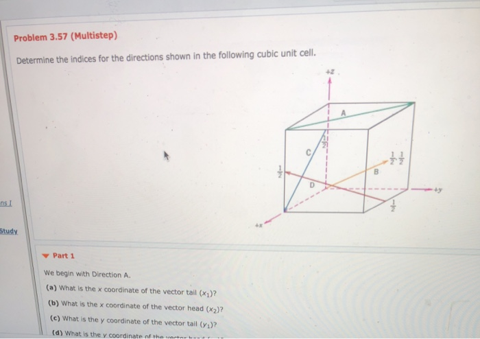Solved Problem 3.57 (Multistep) Determine the indices for | Chegg.com