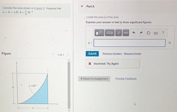 Solved Consider the area shown in (Eigure 1) Suppose that | Chegg.com