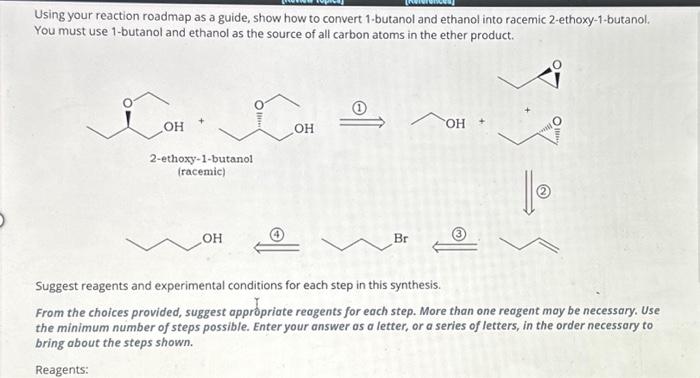 Solved Using your reaction roadmap as a guide, show how to | Chegg.com