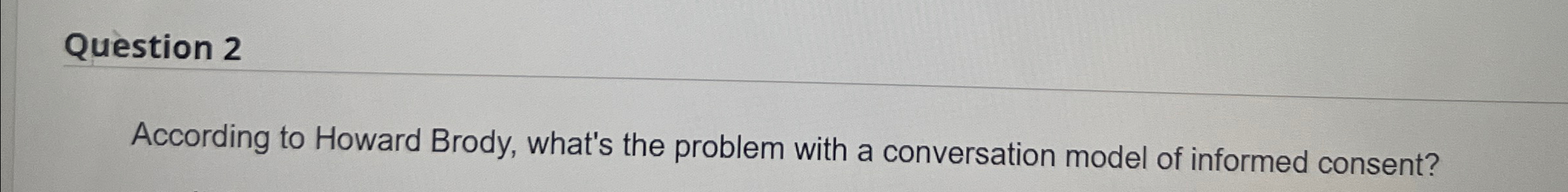 Solved Question 2According to Howard Brody, what's the | Chegg.com Solved Question 2According to Howard Brody, what's the | Chegg.com