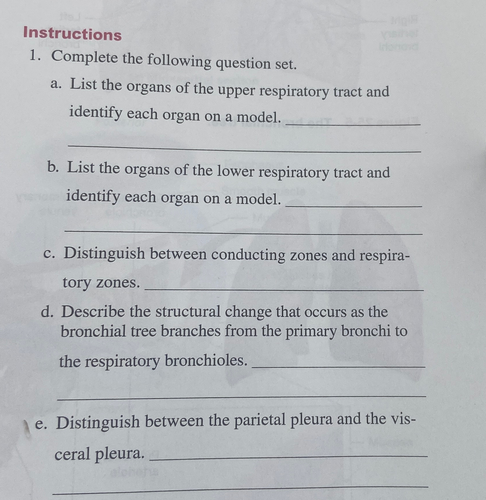 Solved InstructionComplete the following question set.a. | Chegg.com