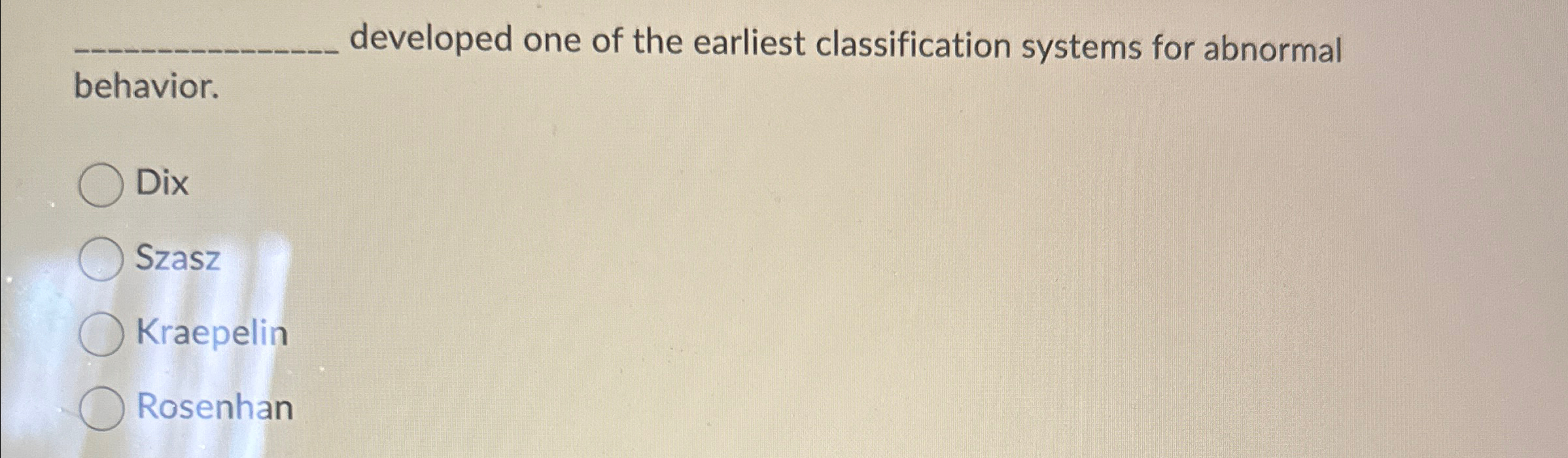 Solved developed one of the earliest classification systems | Chegg.com