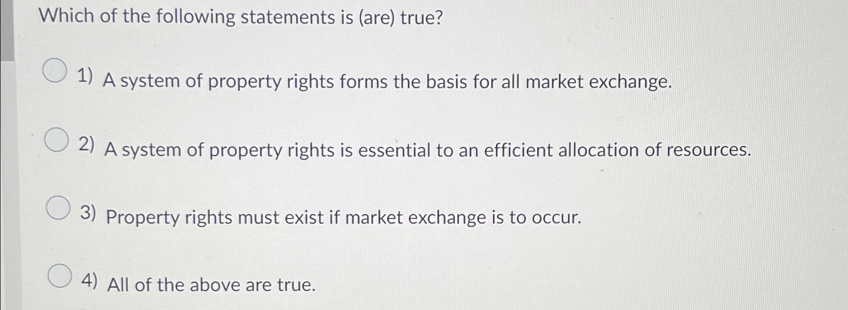 Solved Which of the following statements is (are) ﻿true?A | Chegg.com