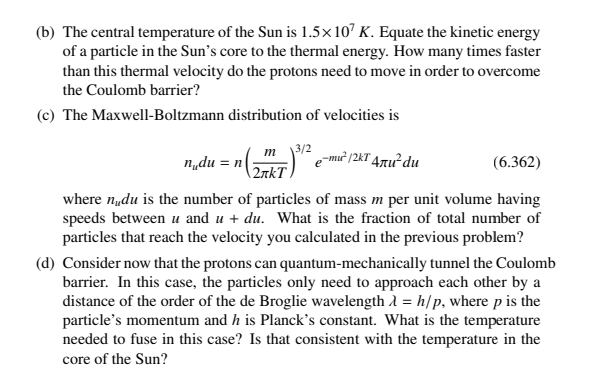 Solved Nuclear fusion requires binding together like-charged | Chegg.com