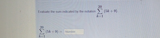 Solved Evaluate the sum indicated by the notation | Chegg.com