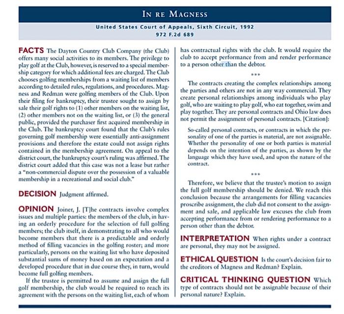 Read Case Problem 18 at the end of Chapter 16. Based | Chegg.com