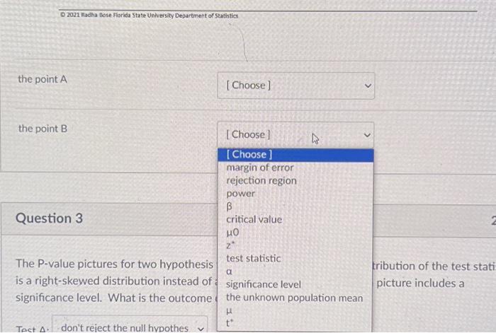 Solved Label the P-value picture shown below. Label the | Chegg.com