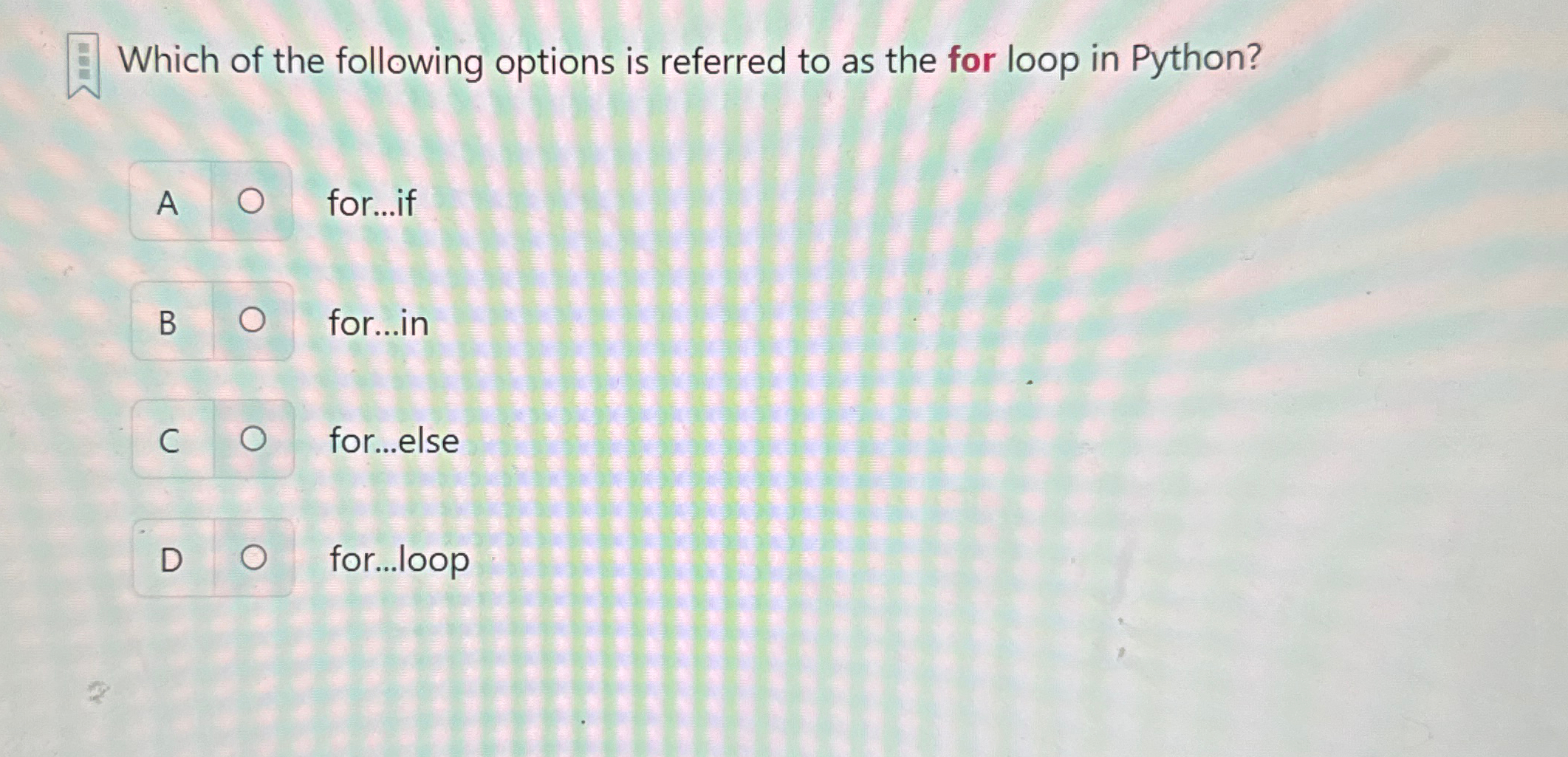 Solved Which of the following options is referred to as the | Chegg.com