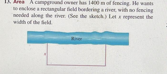 Solved 16. Area A farmer is constructing a rectangular pen | Chegg.com