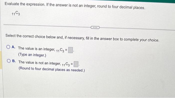 Solved Evaluate the expression. If the answer is not an | Chegg.com
