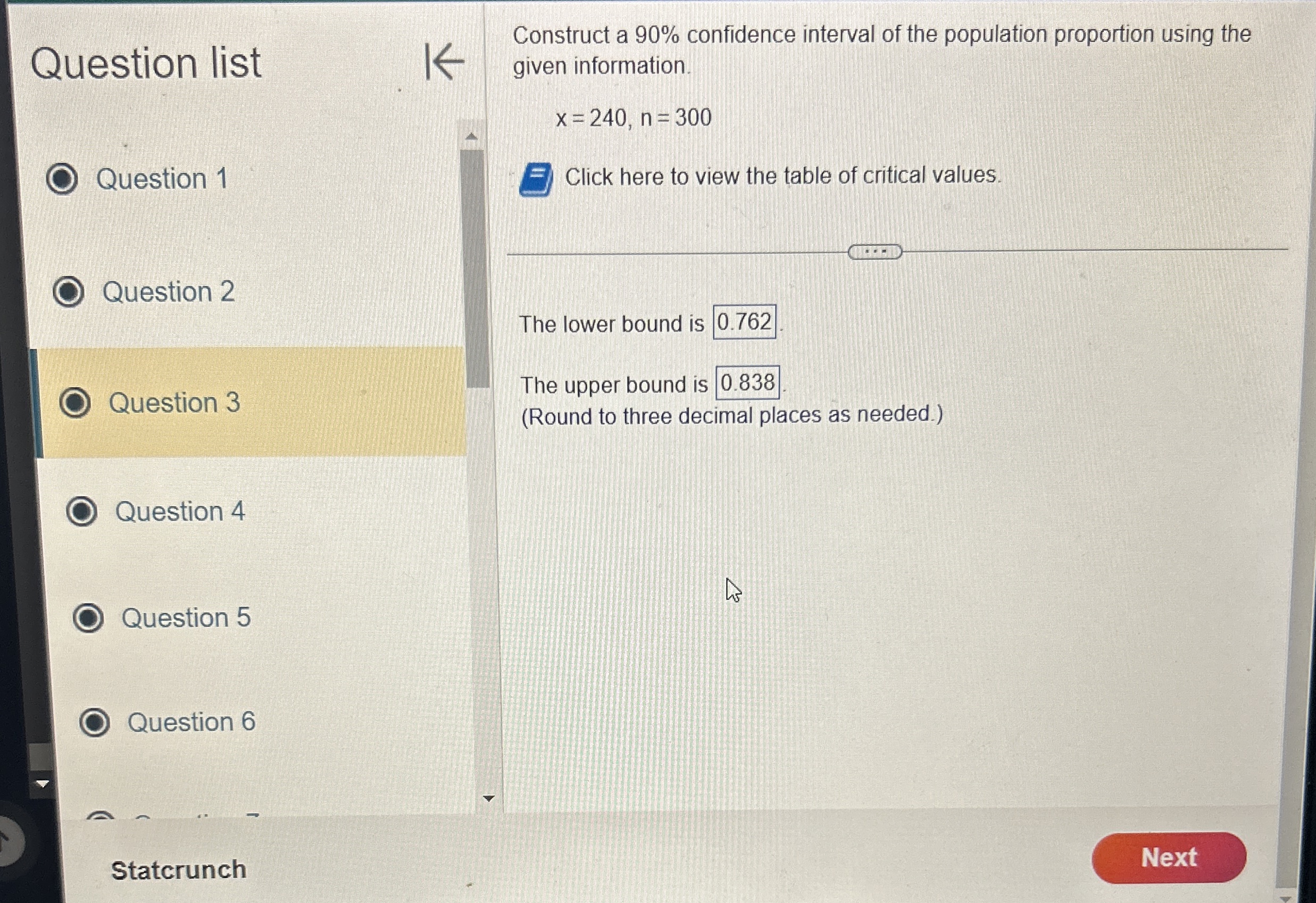 Solved Is this correct? Question 1Question 2Question | Chegg.com