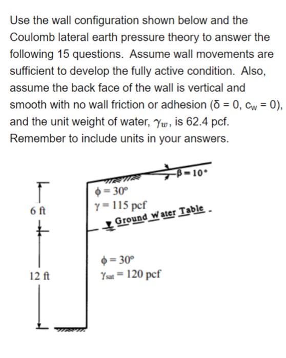Solved Use the wall configuration shown below and the | Chegg.com
