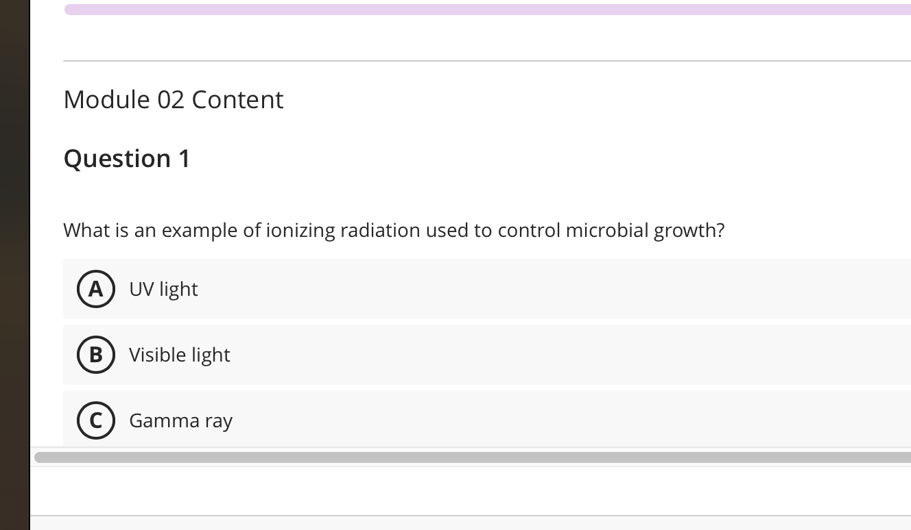 Solved Module 02 ﻿ContentQuestion 1What is an example of | Chegg.com