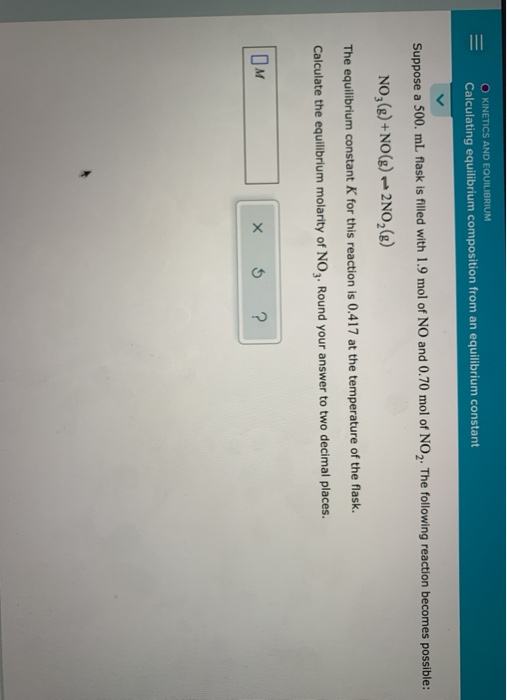 Solved E O KINETICS AND EQUILIBRIUM Calculating equilibrium | Chegg.com