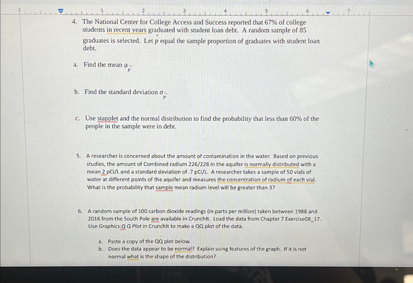 1grad,1,1,1,1,1,1,2345674. ﻿The National Center for | Chegg.com