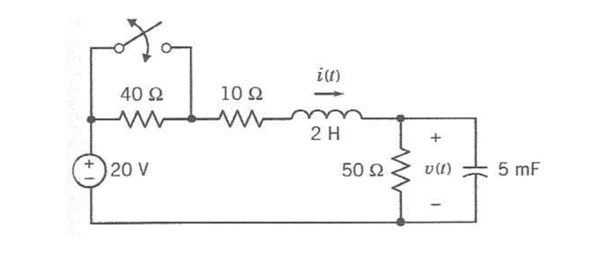 Solved In the circuit below, the switch is sometimes open | Chegg.com
