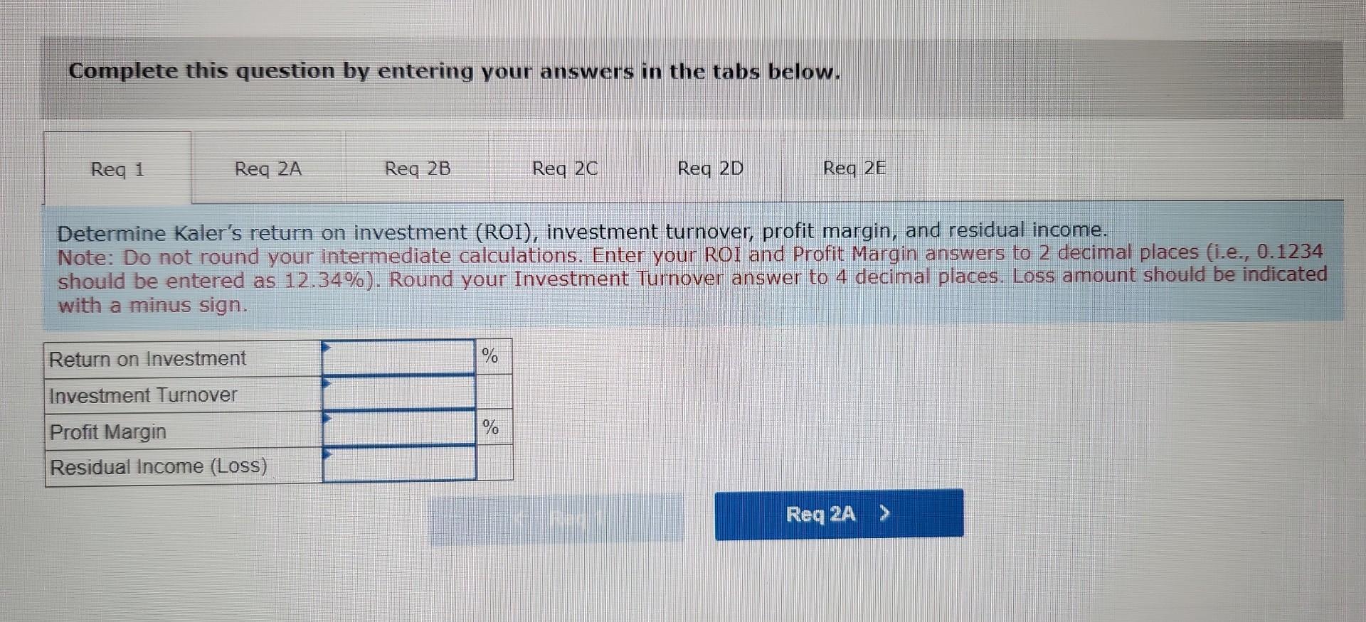 Solved E10-7 (Algo) Calculating Return on Investment, | Chegg.com