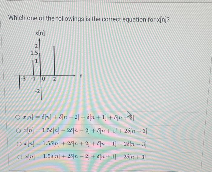 Solved Which one of the followings is the correct equation | Chegg.com