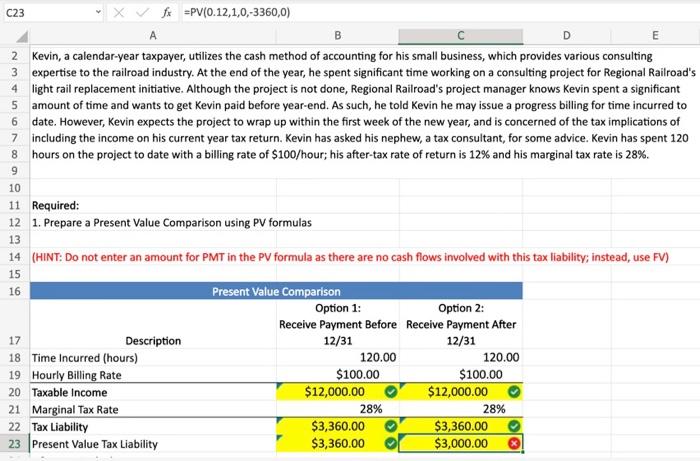Solved what am I doing wrong inputing the present value | Chegg.com