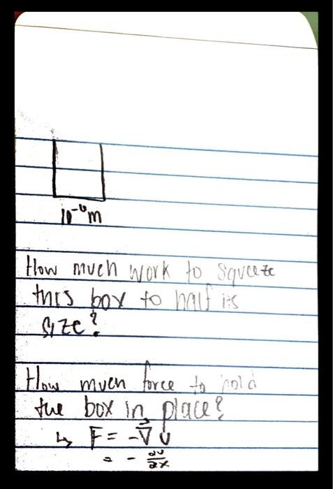 Solved box containing electron the box is 10 to the negative | Chegg.com