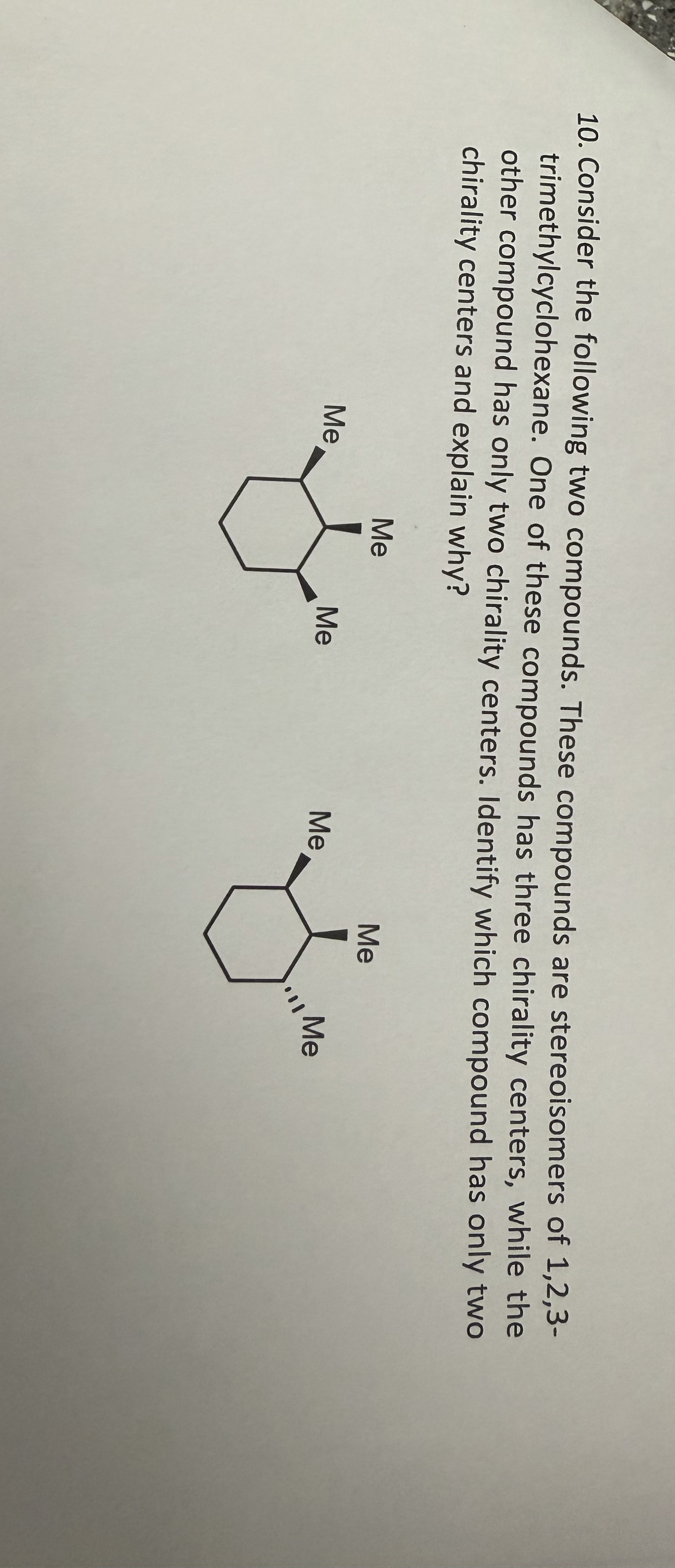 Solved Consider the following two compounds. These compounds | Chegg.com