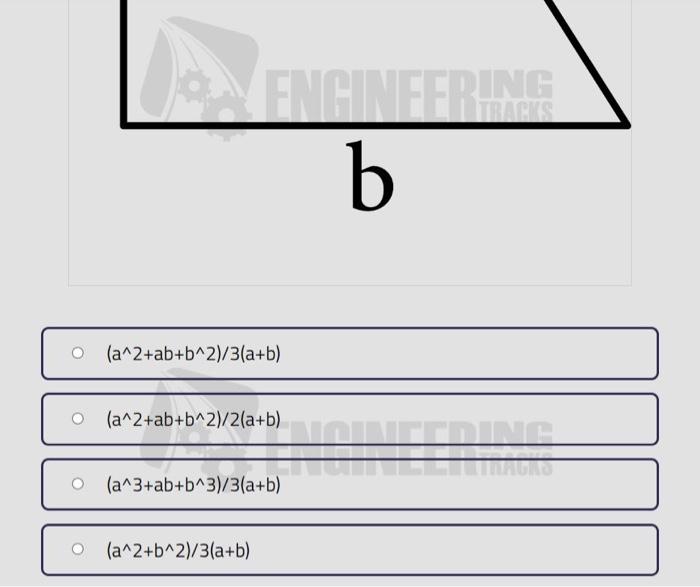 Solved The center of gravity of a trapezoidal dam section | Chegg.com