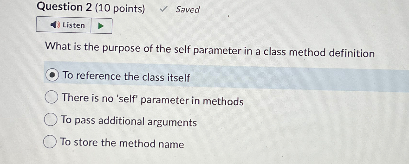 Solved Question 2 (10 ﻿points) ﻿SavedWhat is the purpose of | Chegg.com