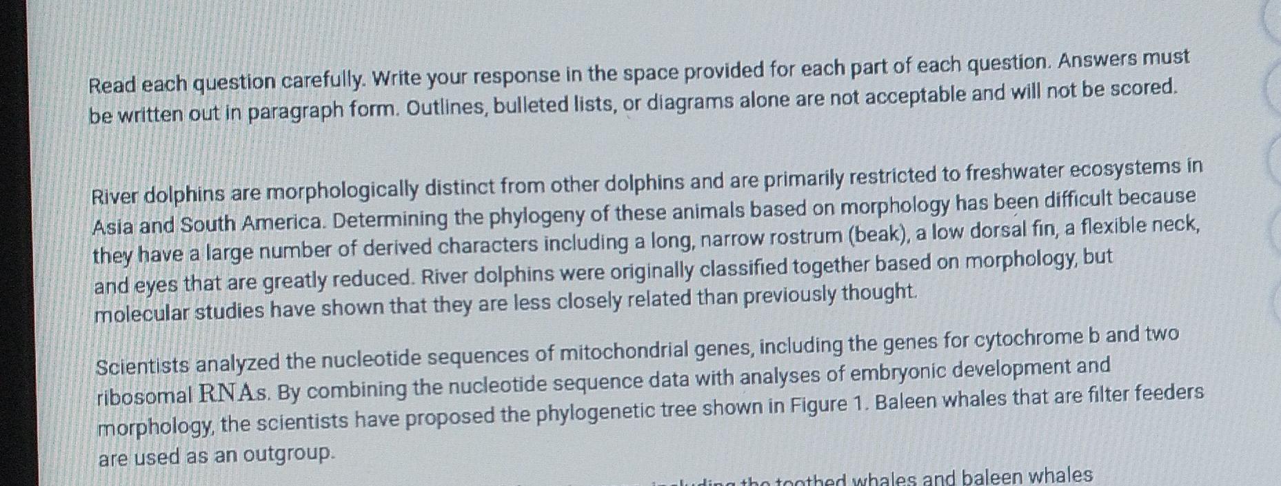 Read each question carefully. Write your response in | Chegg.com