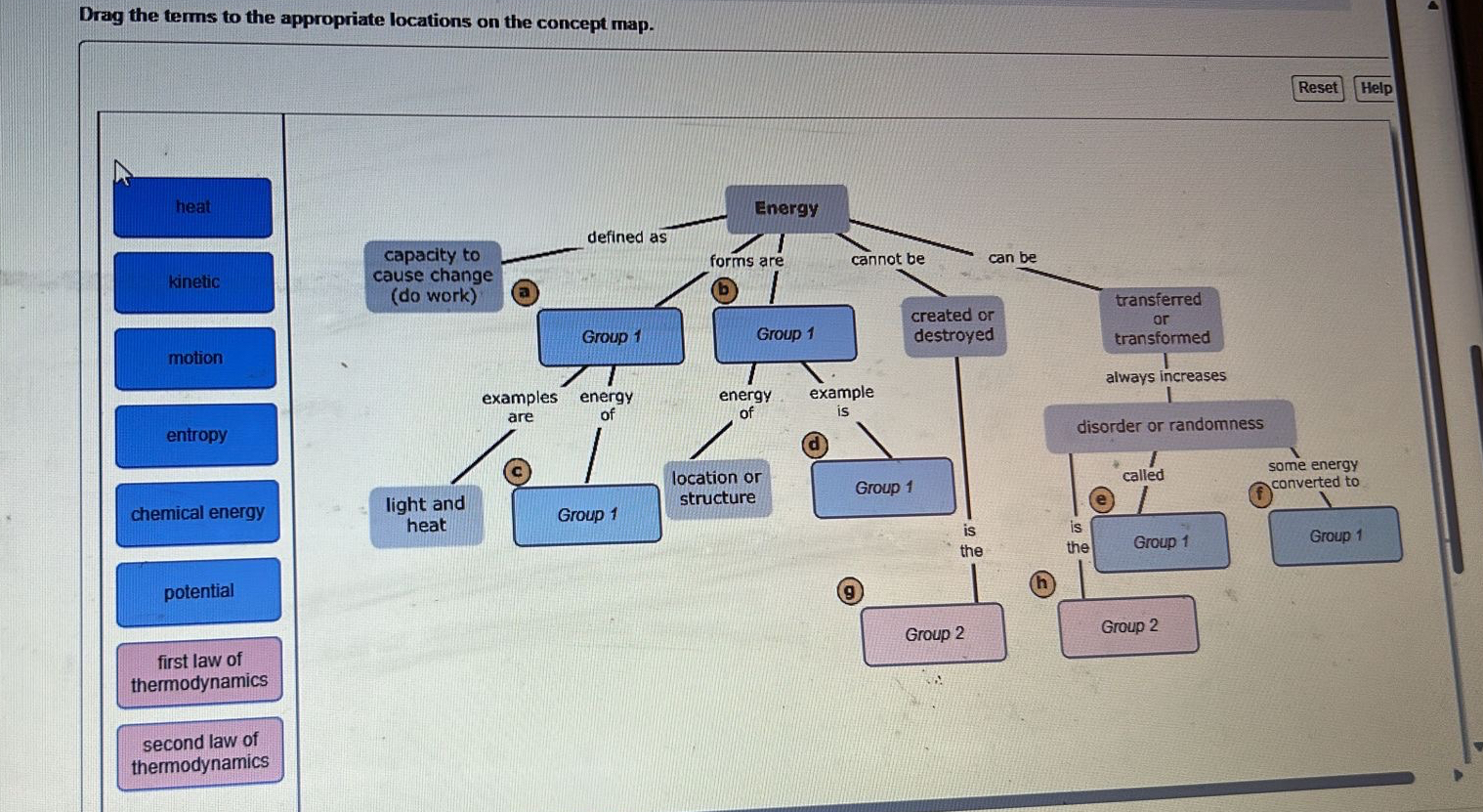 Drag The Terms To The Appropriate Locations On The