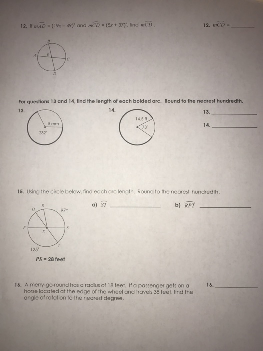 Solved 12. If MAD = (19x - 49)" and CD = (5x + 37)", find | Chegg.com