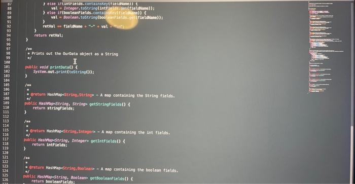 I have sent everything including started codes please | Chegg.com