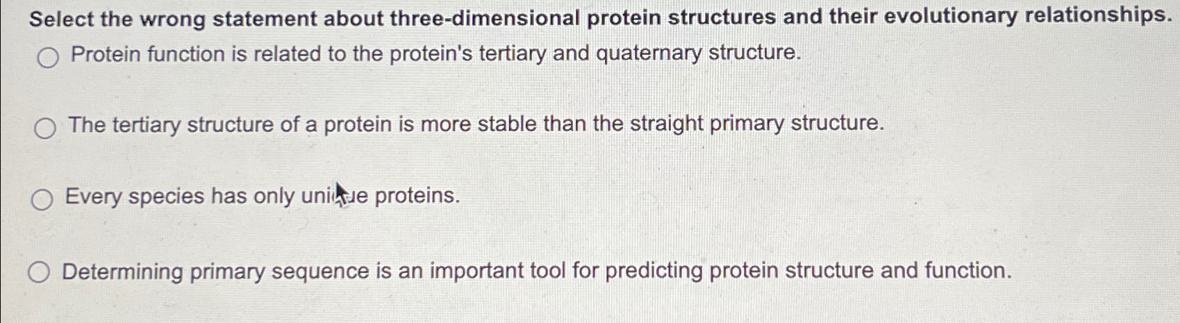 Solved Select the wrong statement about three-dimensional | Chegg.com